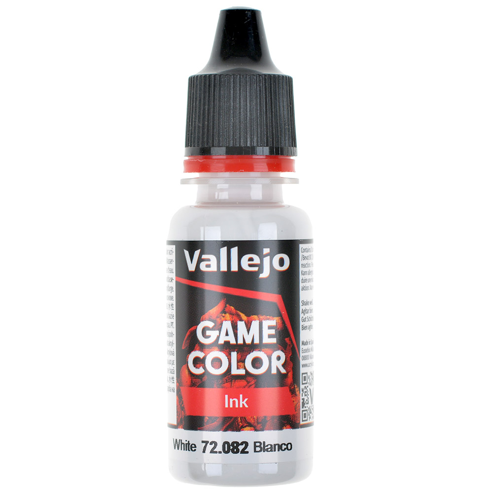 Краска Vallejo Game Color: White Ink 72.082 | Купить настольную игру в ...