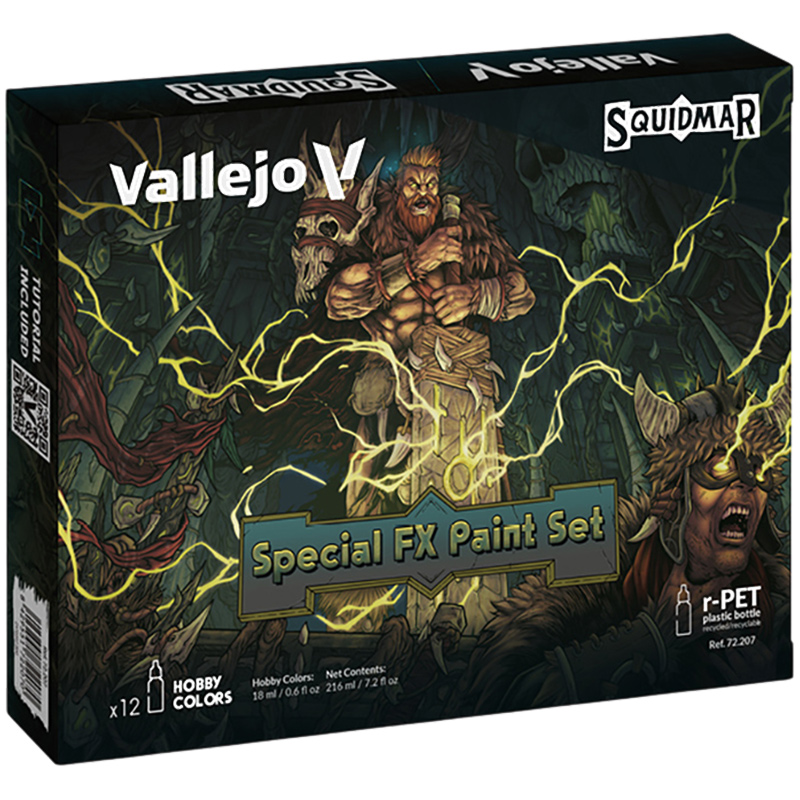 Купить Набор красок Vallejo Squidmar: Special FX Paint Set 72.207 в ...