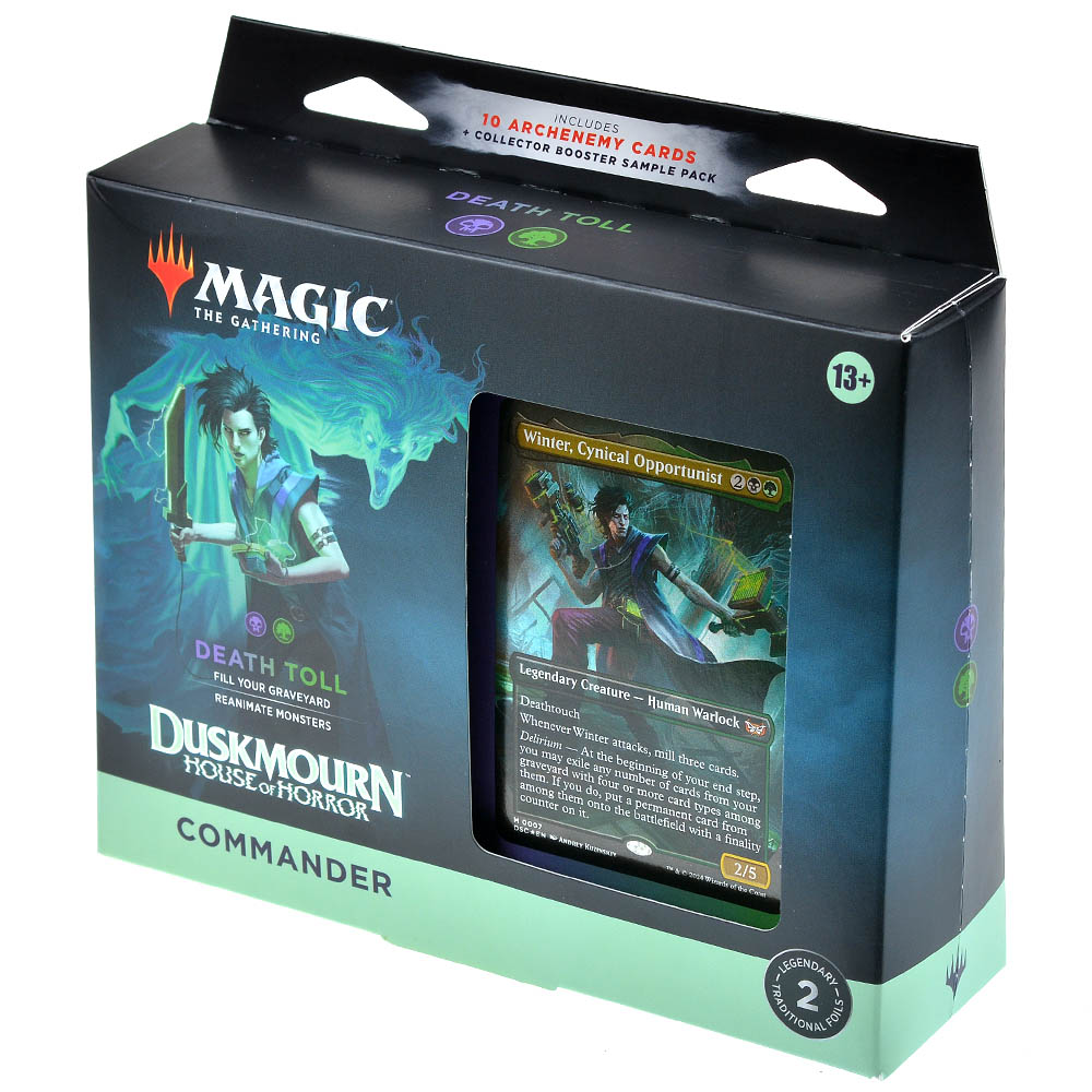 Купить MTG. Duskmourn: House of Horror. Commander: Death Toll в ...