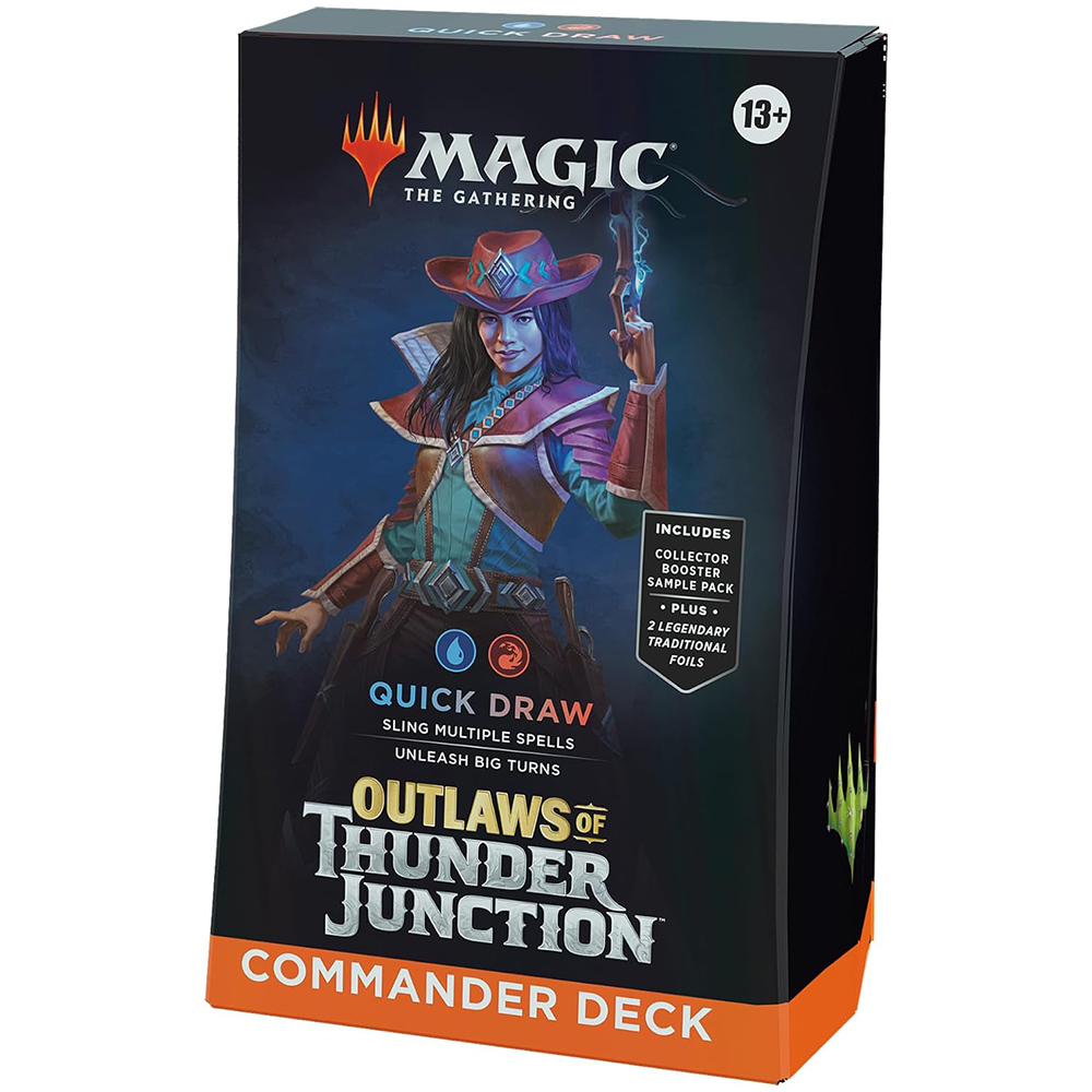 Купить MTG. Outlaws of Thunder Junction. Commander: Quick Draw в ...