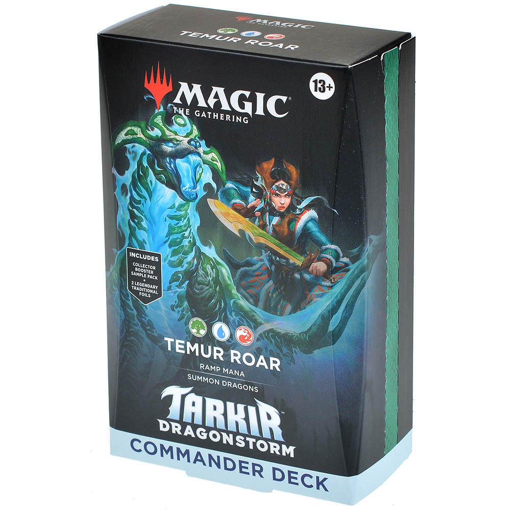 Купить MTG. Tarkir Dragonstorm. Commander: Temur Roar в магазине Hobby ...