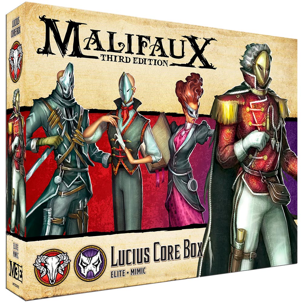 Malifaux 3E: Lucius Core Box | Купить настольную игру в магазинах Hobby Games