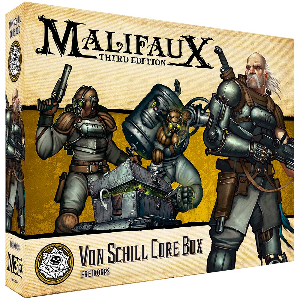Malifaux 3E: Von Schill Core Box | Купить настольную игру в магазинах Hobby Games