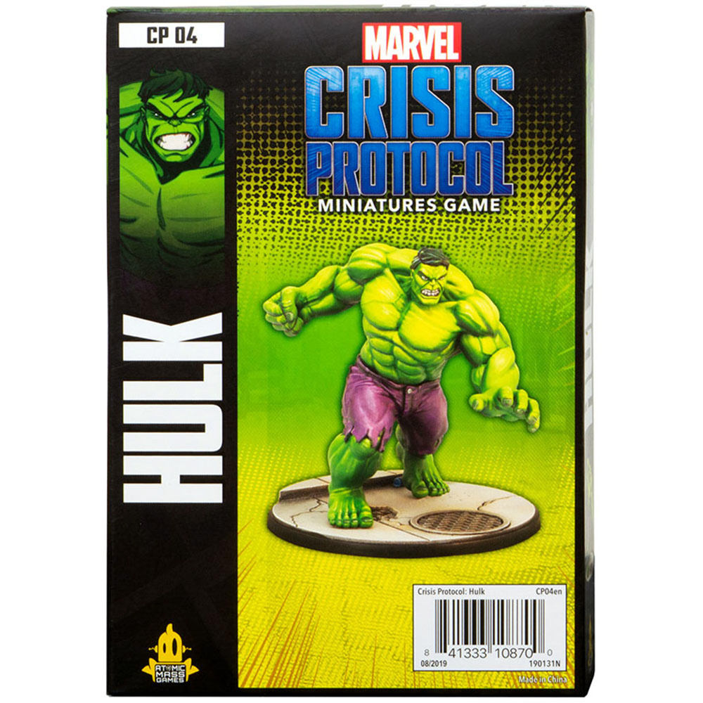 Купить Marvel Crisis Protocol: Hulk в магазине Hobby Games
