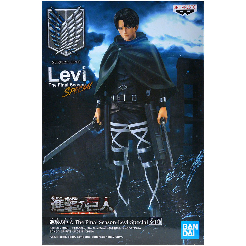 Фигурка Attack On Titan The Final Season Special: Levi | Купить ...