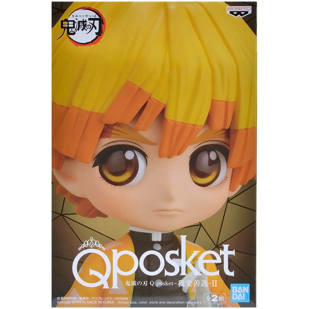 Купить Фигурка Q Posket. Demon Slayer: Zenitsu Agatsuma 2 (Version A) в ...
