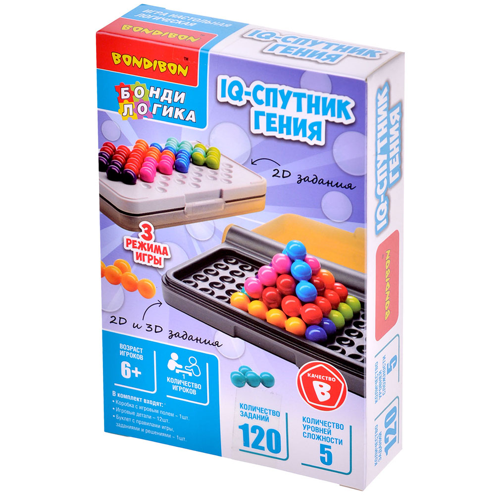 IQ-Спутник гения | Купить настольную игру в магазинах Hobby Games
