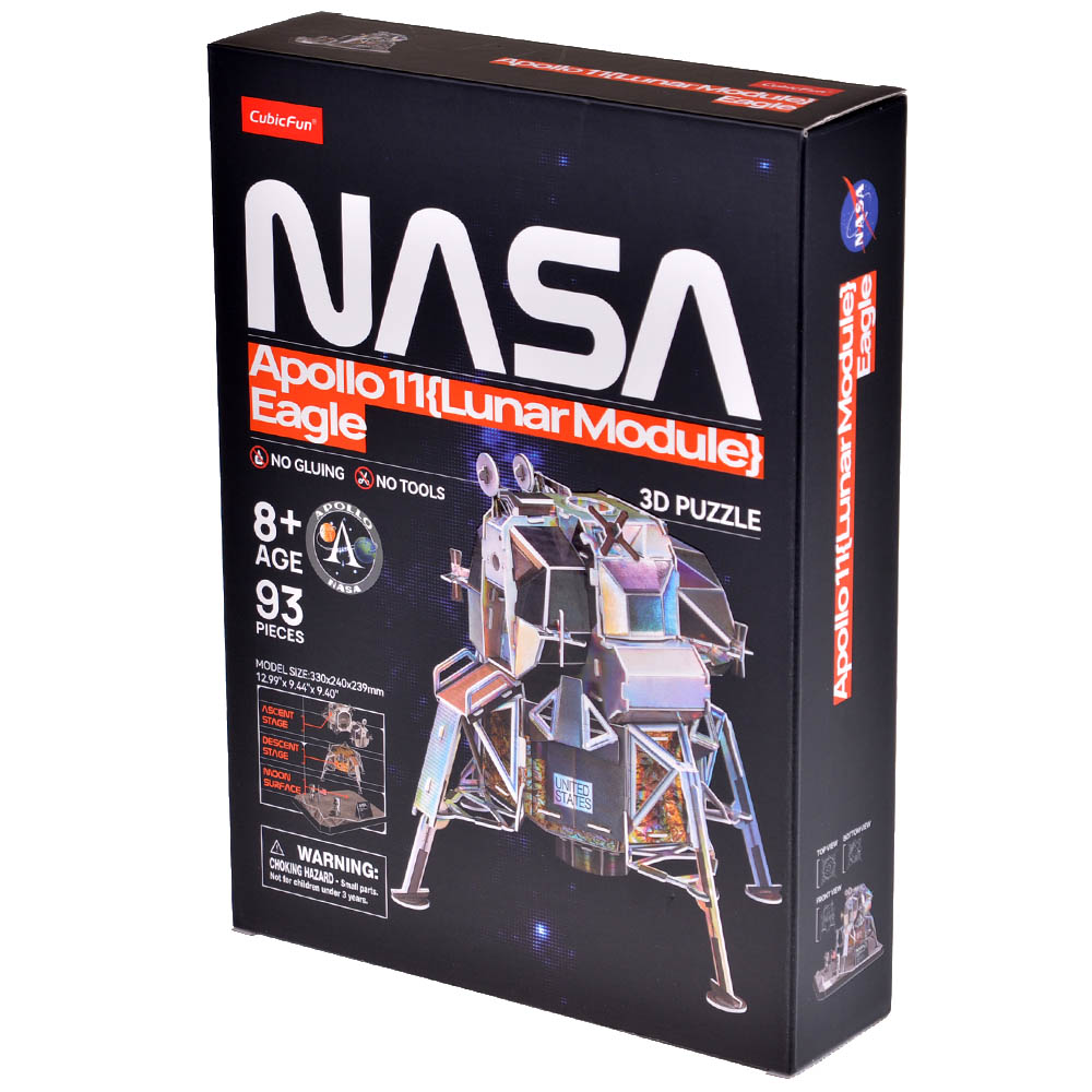 Купить 3D-пазл Lunar Module Apollo-11 Eagle в магазине Hobby Games