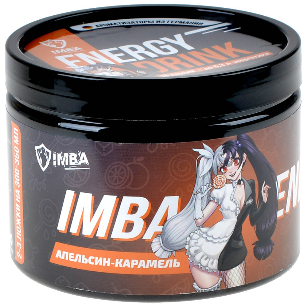 Концентрат для приготовления энергетического напитка Imba Energy: апельсин-карамель | Купить ...