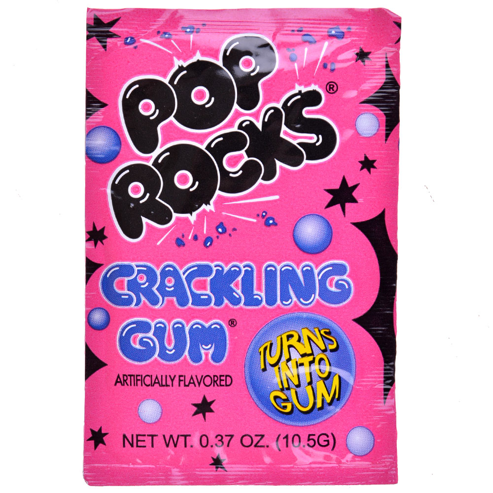 Жевательная резинка Pop Rocks Crackling Gum | Купить настольную игру в ...