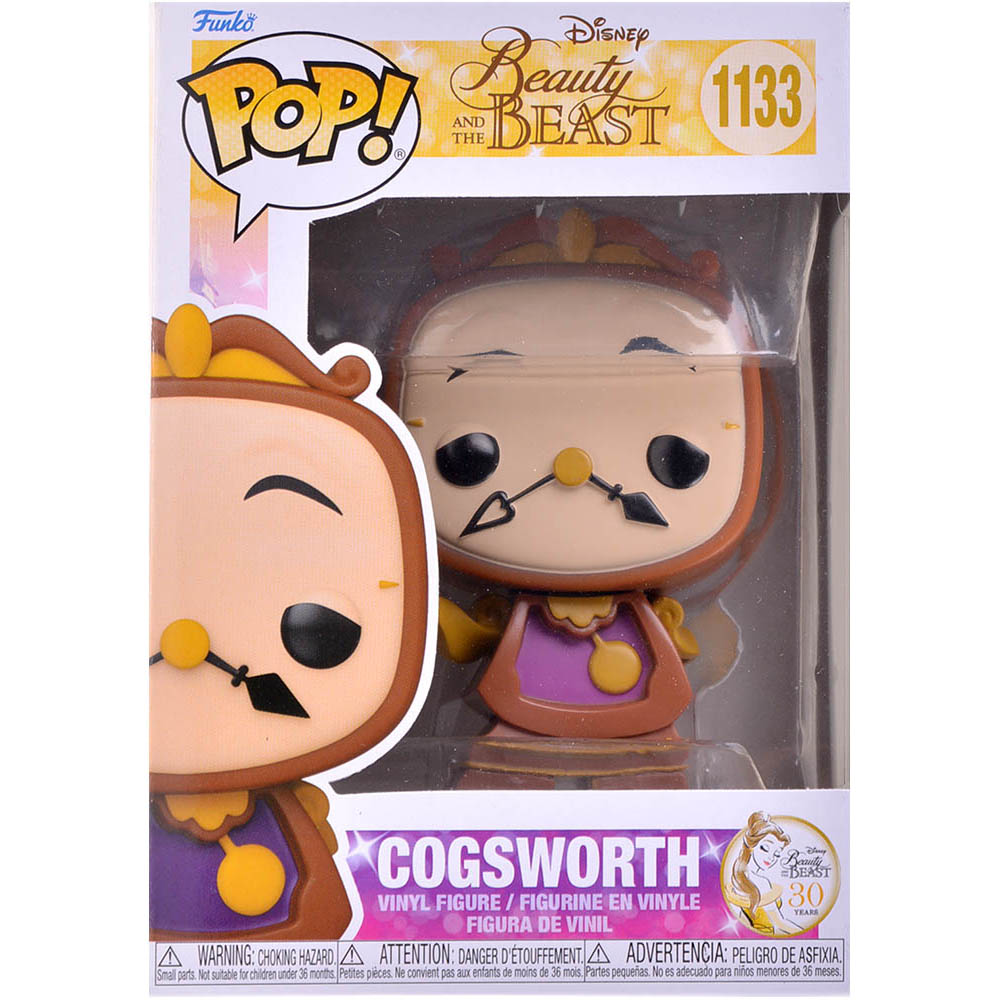 Фигурка Funko POP! Disney Beauty and the Beast: Cogsworth 1133 | Купить ...