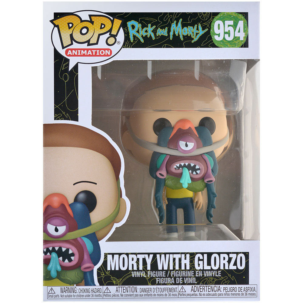 Фигурка Funko POP! Animation. Rick and Morty: Morty with Glorzo 954