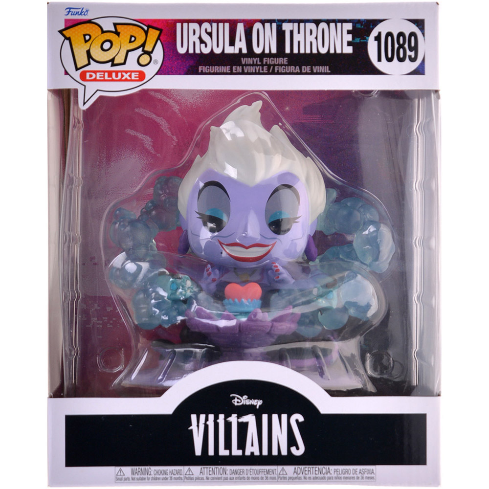 Купить Фигурка Funko POP! Deluxe. Disney Vilains: Ursula on Throne 1089 ...