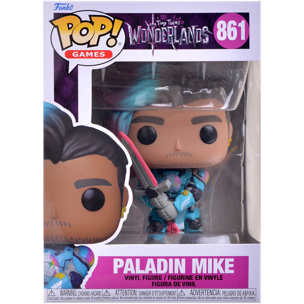 Купить Фигурка Funko POP! Games. Tiny Tina’s Wonderlands: Paladin Mike ...