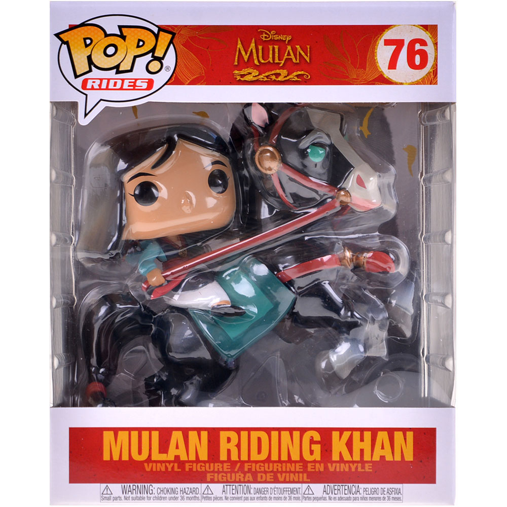 Купить Фигурка Funko POP! Rides. Mulan: Mulan riding Khan 76 в магазине ...