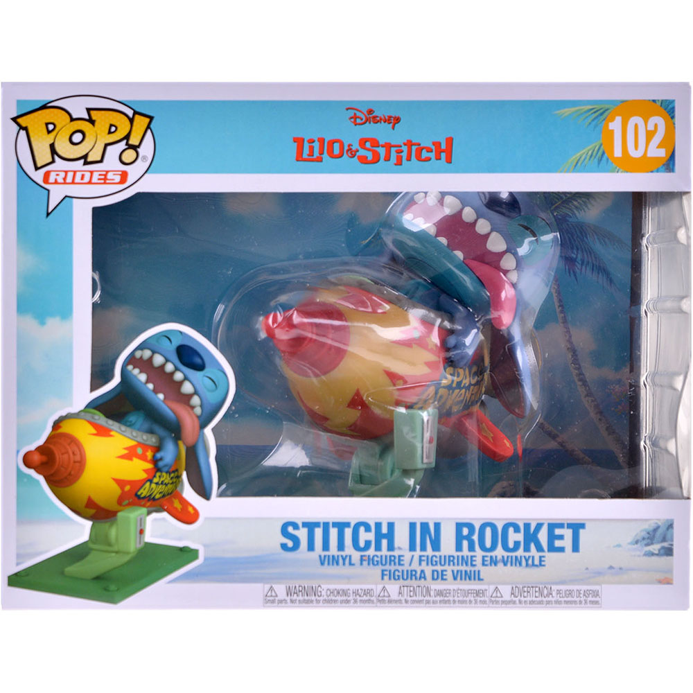 Купить Фигурка Funko POP! Rides. Lilo & Stitch: Stitch in Rocket 102 в ...