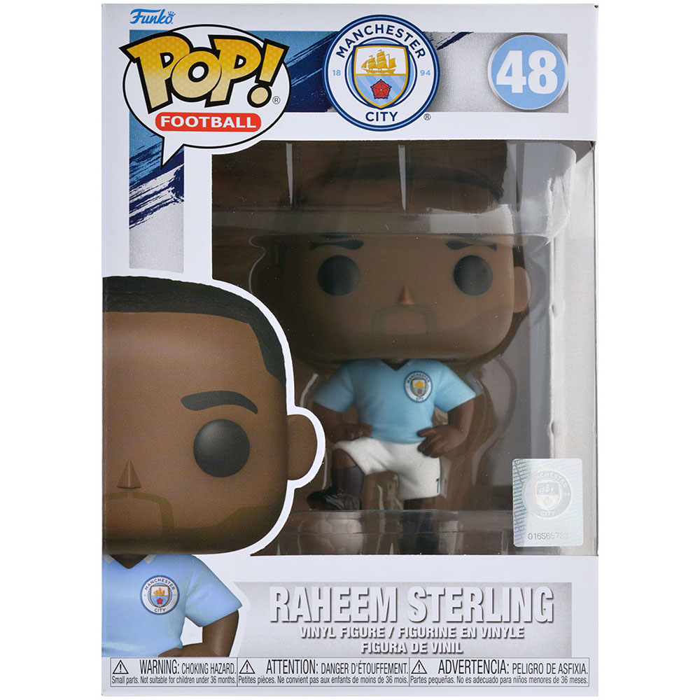 Купить Фигурка Funko POP! Football. Manchester City: Raheem Sterling 48 ...