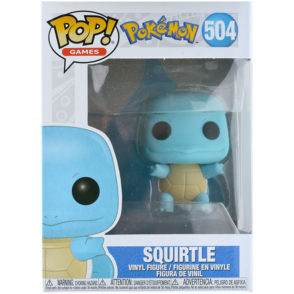 Фигурка Funko POP! Games. Pokemon: Squirtle 504