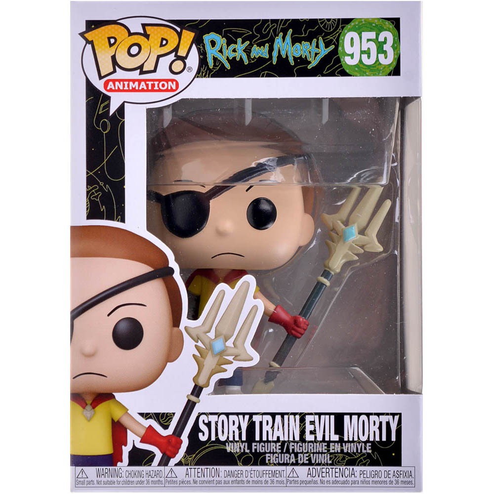 Фигурка Funko POP! Animation. Rick and Morty: Story Train Evil Morty ...