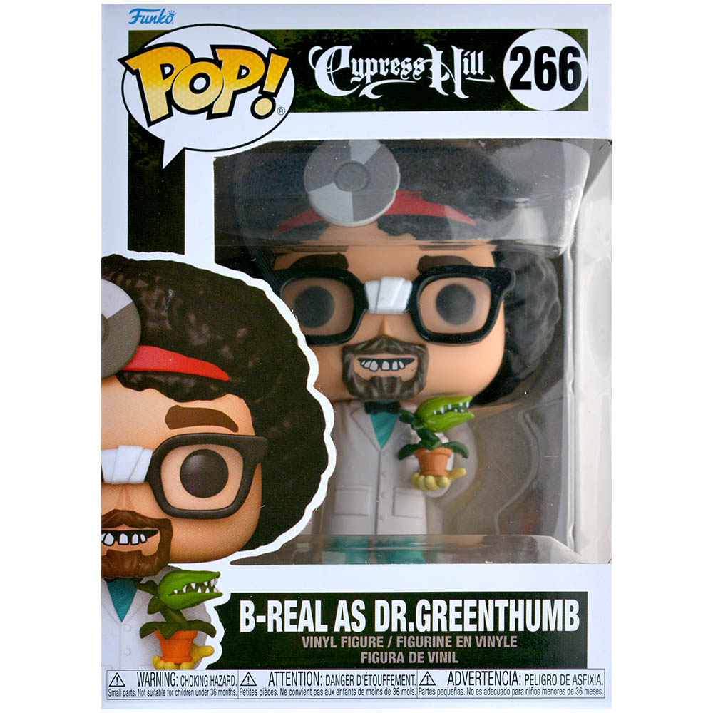 Фигурка Funko POP! Cypress Hill: B-Real as Dr.Greenthumb 266