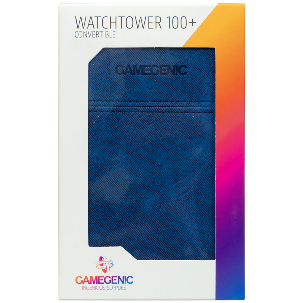Коробочка для карт Watchtower Deck Box (синяя, 98 мм, 100+ карт ...