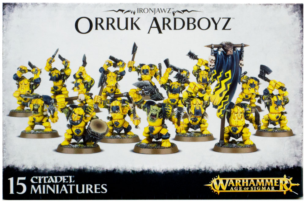 Купить Ironjawz Orruk Ardboys в магазине Hobby Games