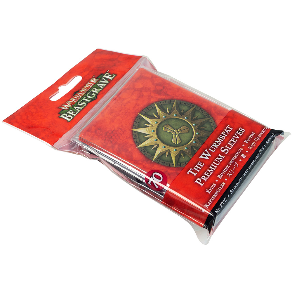 Купить Warhammer Underworlds Beastgrave: The Wurmspat Premium Sleeves в ...