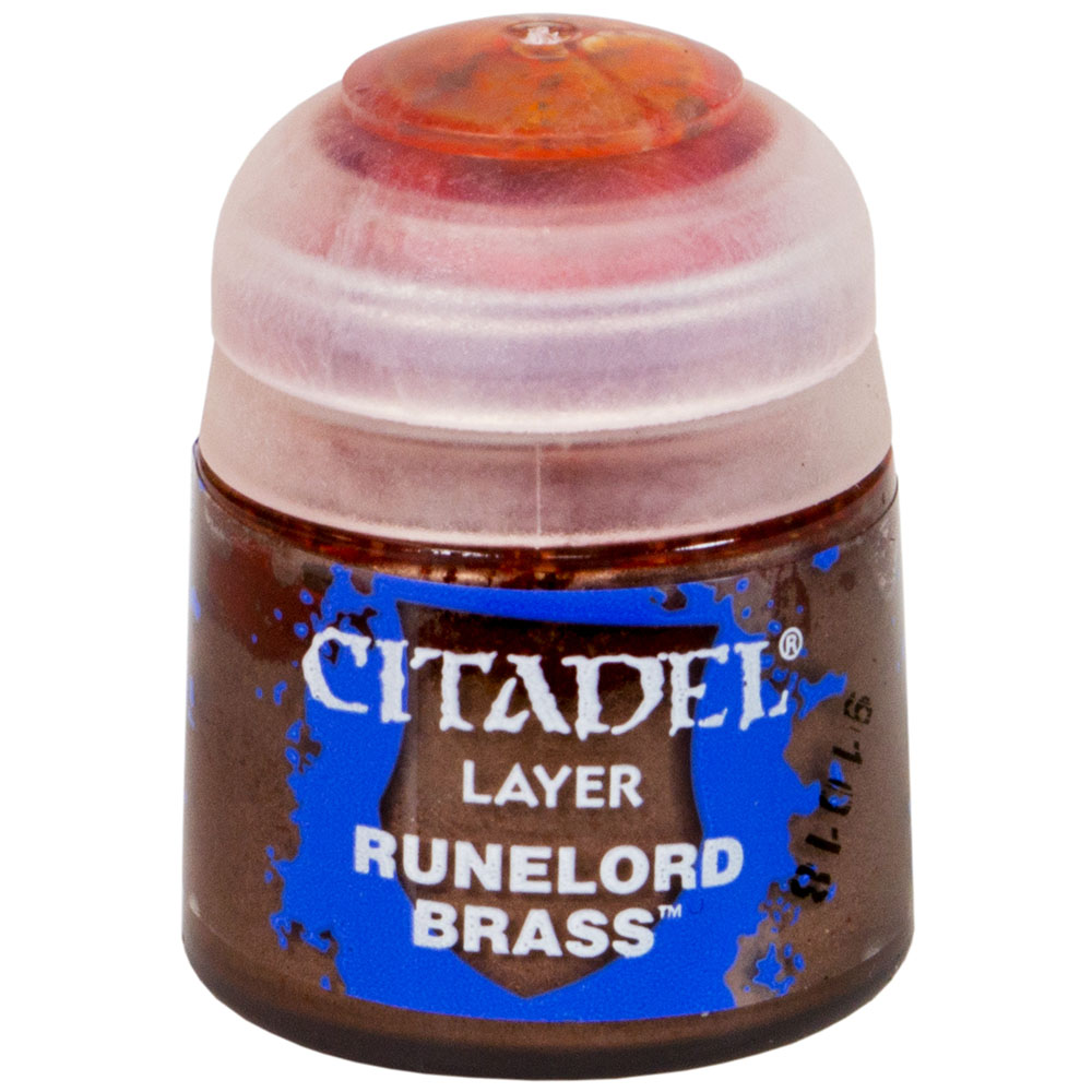 Краска Layer: Runelord Brass | Купить настольную игру в магазинах Hobby ...