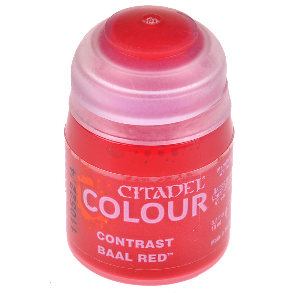 Краска Сontrast: Baal Red (18 мл) | Купить настольную игру в магазинах ...