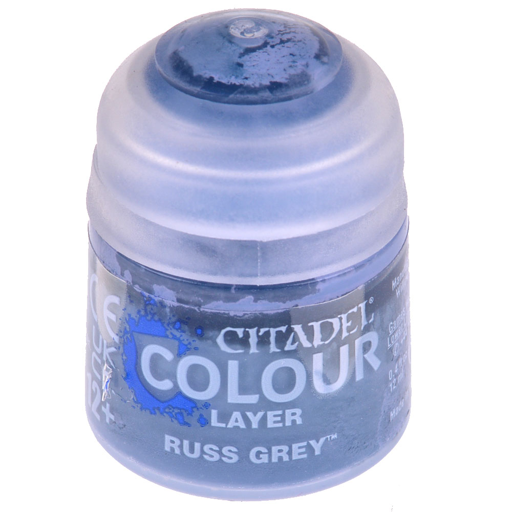 Краска Layer: Russ Grey (12 мл) (2022) | Купить настольную игру в ...