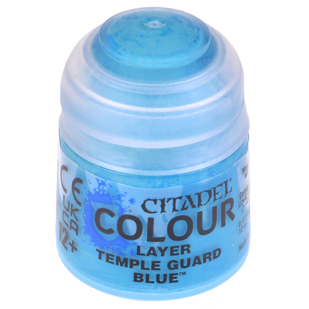 Краска Layer: Temple Guard Blue (12 мл) (2022) | Купить настольную игру ...