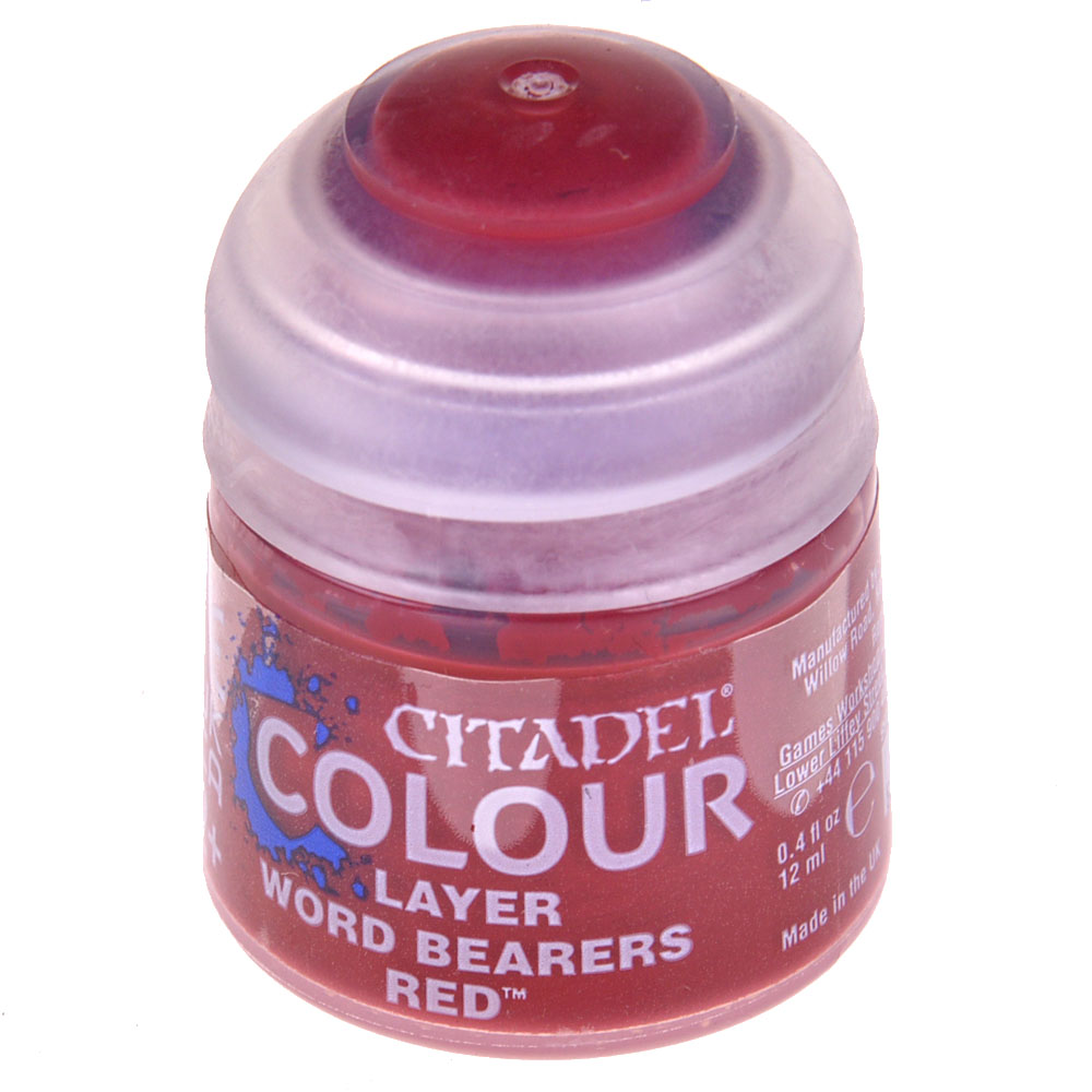 Краска Layer: Word Bearers Red (12 мл) (2022) | Купить настольную игру ...