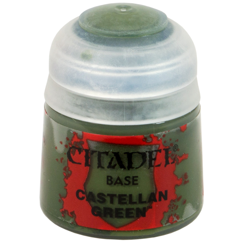 Купить Краска Base: Castellan Green в магазине Hobby Games