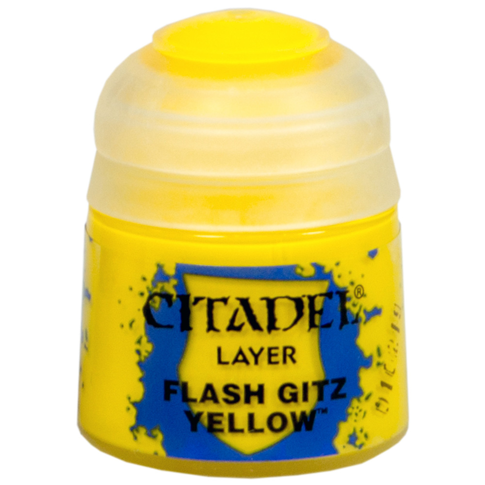 Краска Layer: Flash Gitz Yellow | Купить настольную игру в магазинах ...