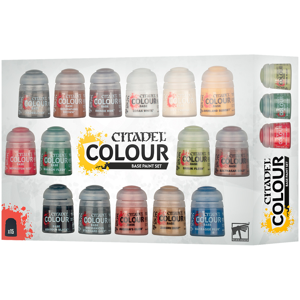 Купить Citadel Colour: Base Paint Set в магазине Hobby Games