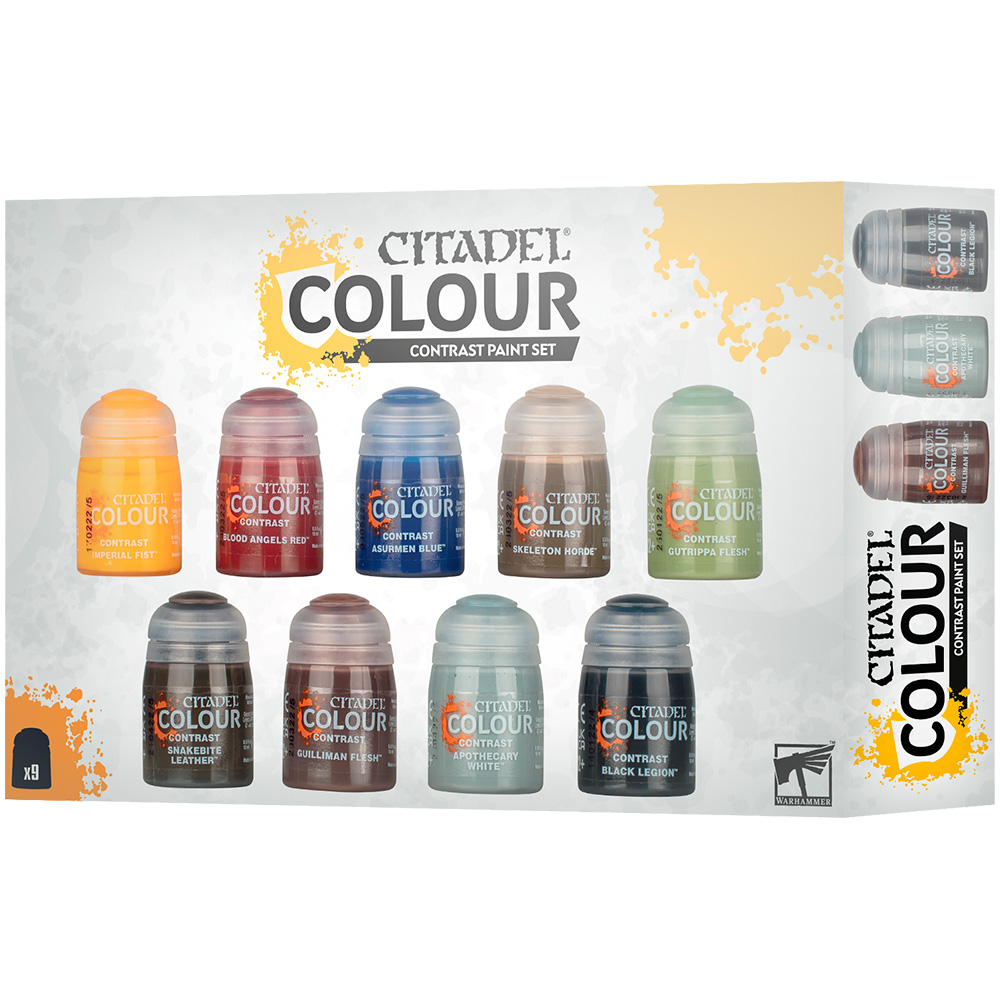 Купить Citadel Colour: Contrast Paint Set в магазине Hobby Games