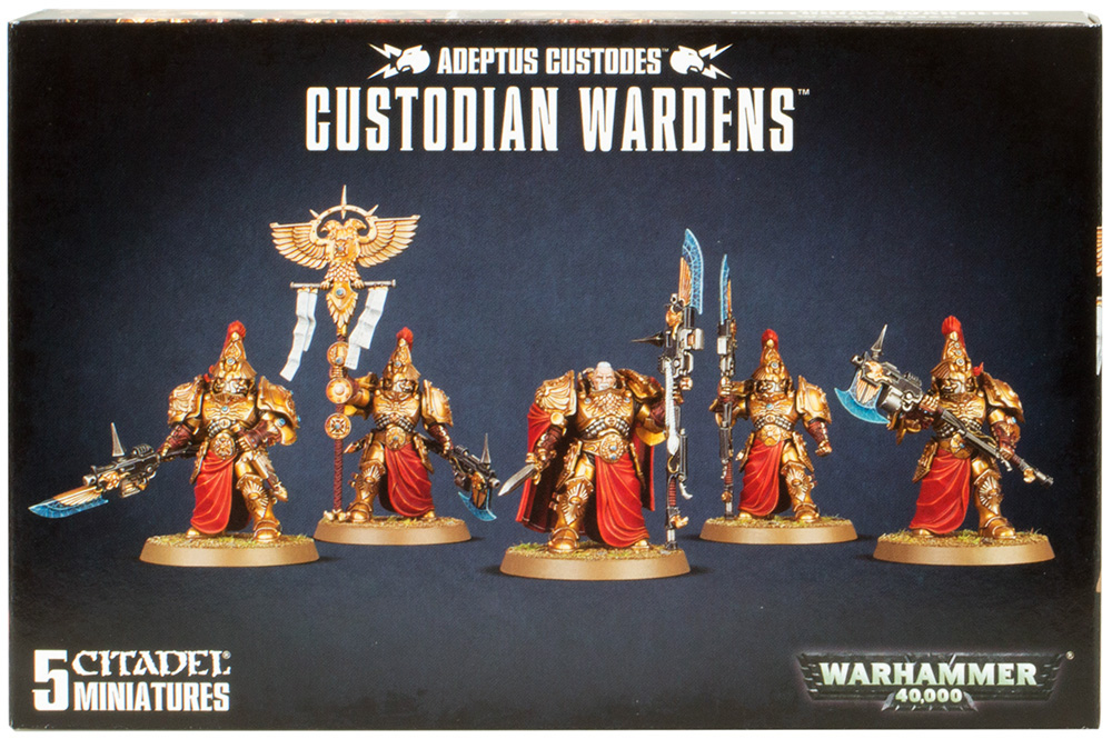 Купить Adeptus Custodes Custodian Wardens в магазине Hobby Games