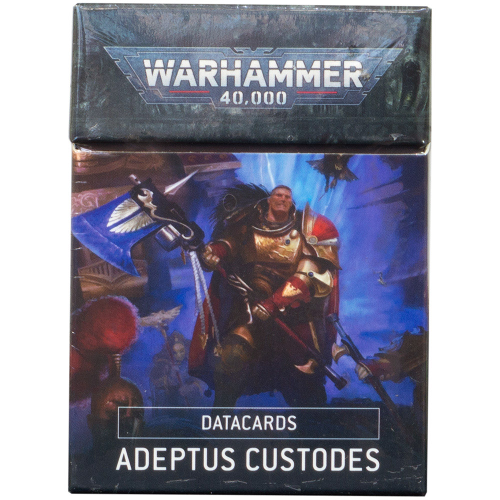 Datacards: Adeptus Custodes | Купить настольную игру в магазинах Hobby ...