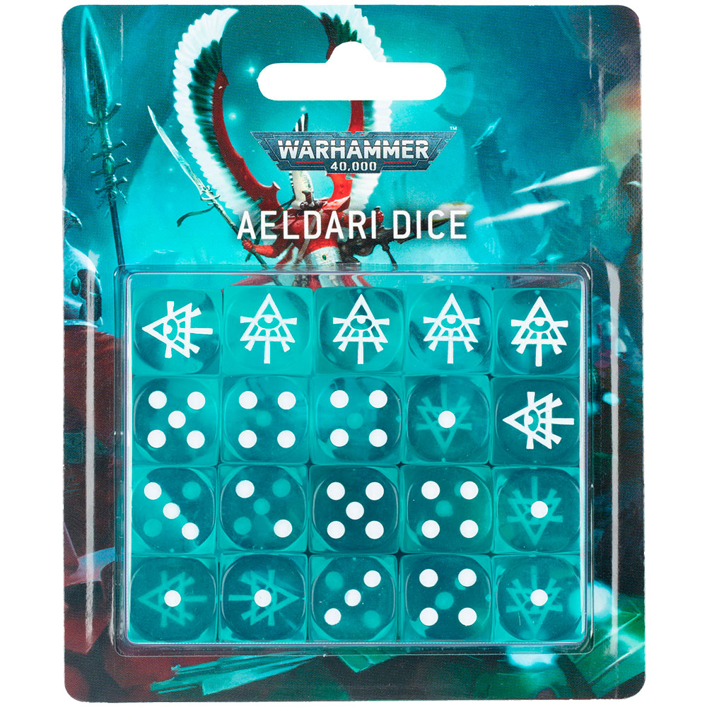 Купить Aeldari Dice Set (2022) в магазине Hobby Games