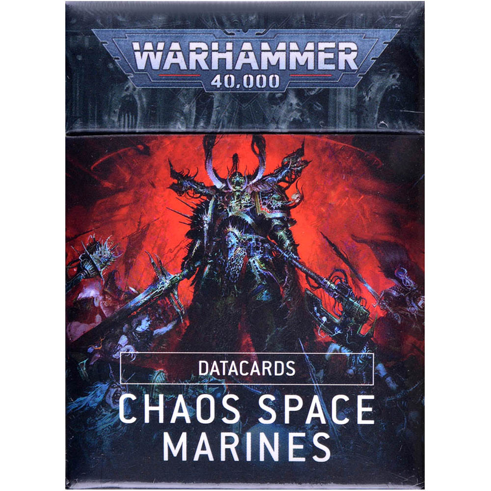 Datacards: Chaos Space Marines 9th edition | Купить настольную игру в ...