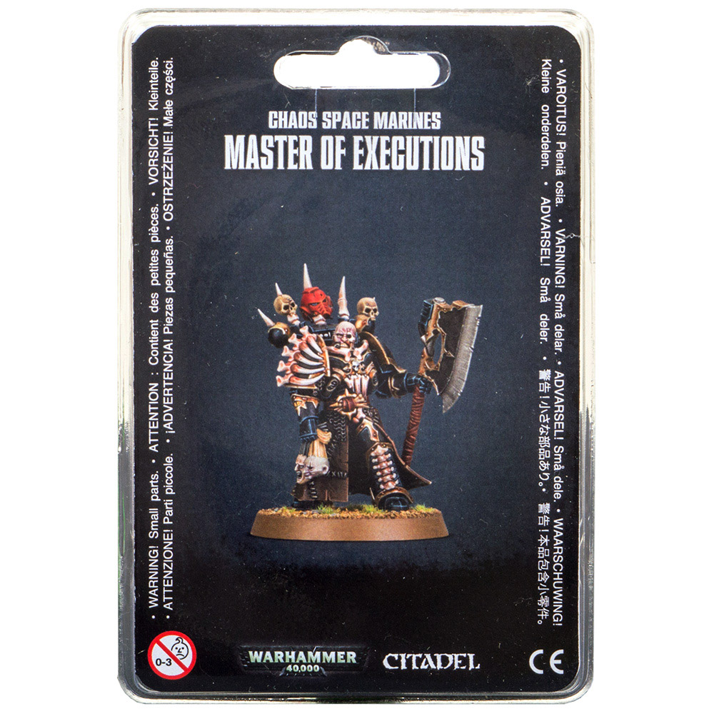 Chaos Space Marines Master of Executions | Купить настольную игру в ...