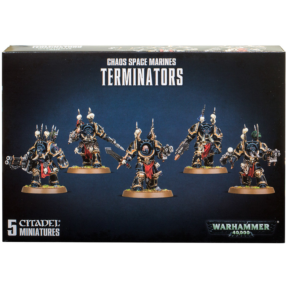 Chaos Space Marine Terminators 2019