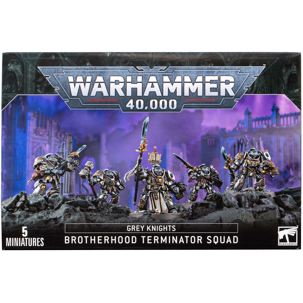 Купить Grey Knights: Brotherhood Terminator Squad в магазине Hobby Games