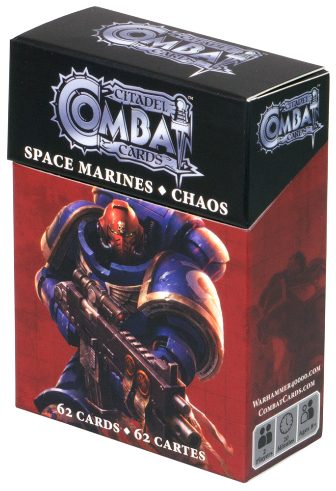 Купить Citadel Combat Cards: Space Marines/Chaos в магазине Hobby Games
