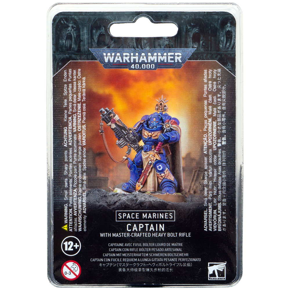 Купить Space Marines: Captain with Master-crafted Heavy Bolt Rifle в ...