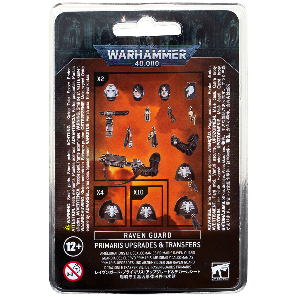 Купить Raven Guard Primaris Upgrades and Transfers в магазине Hobby Games