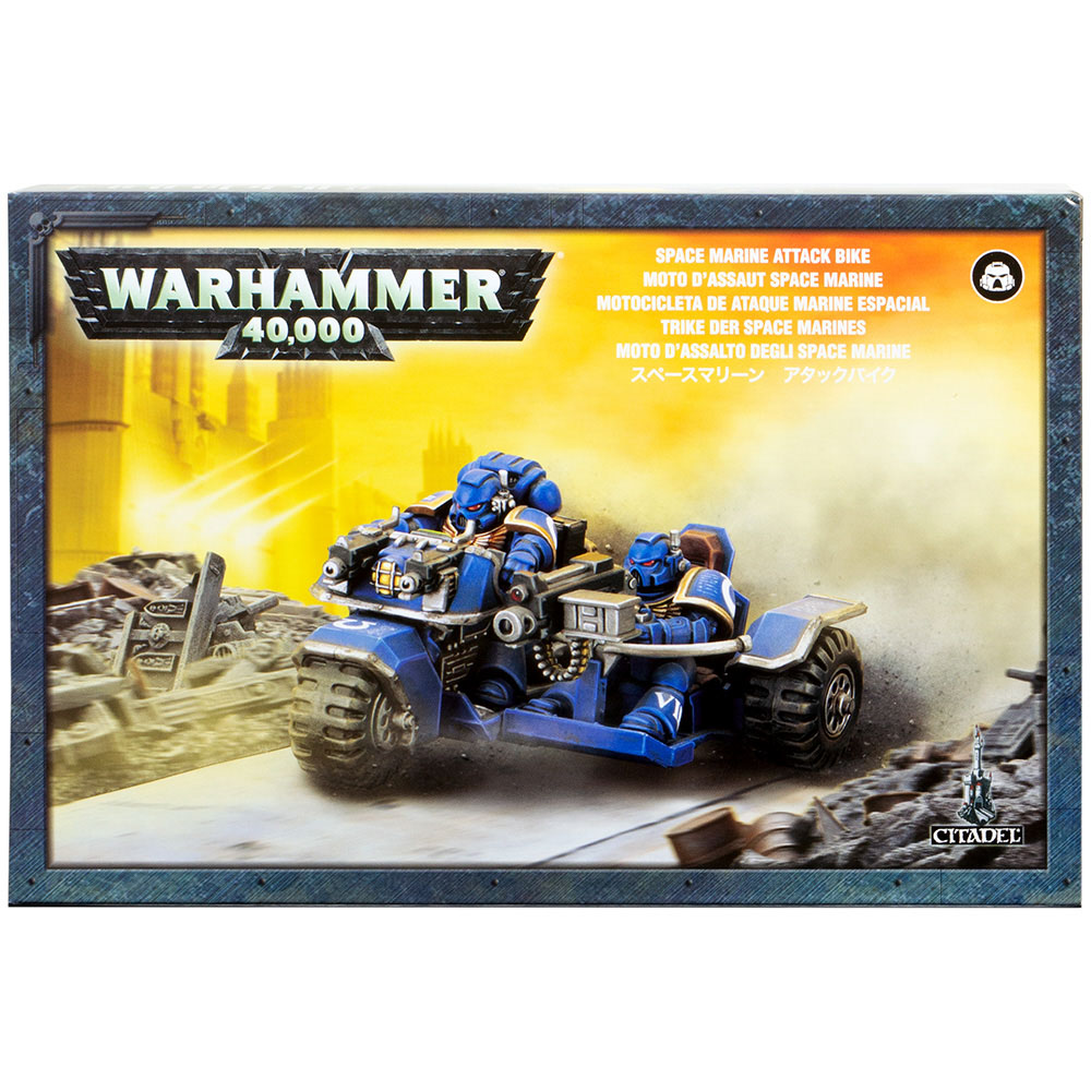 Space Marines Attack Bike