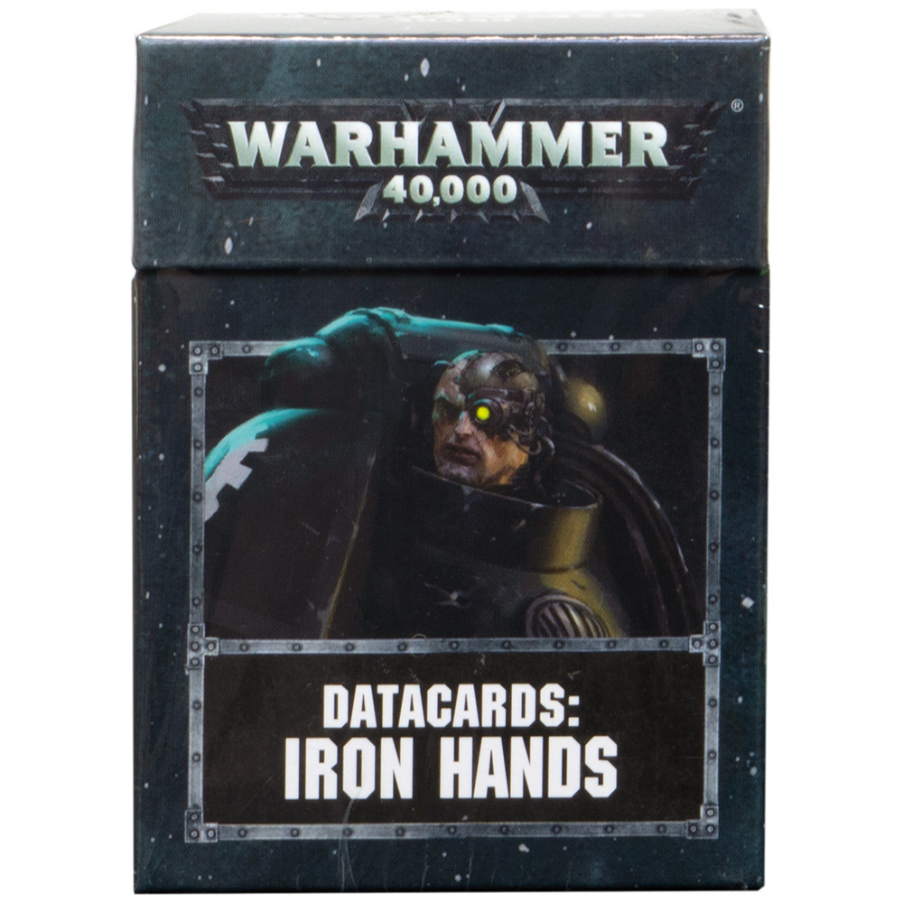Купить Datacards: Iron Hands 8th edition в магазине Hobby Games