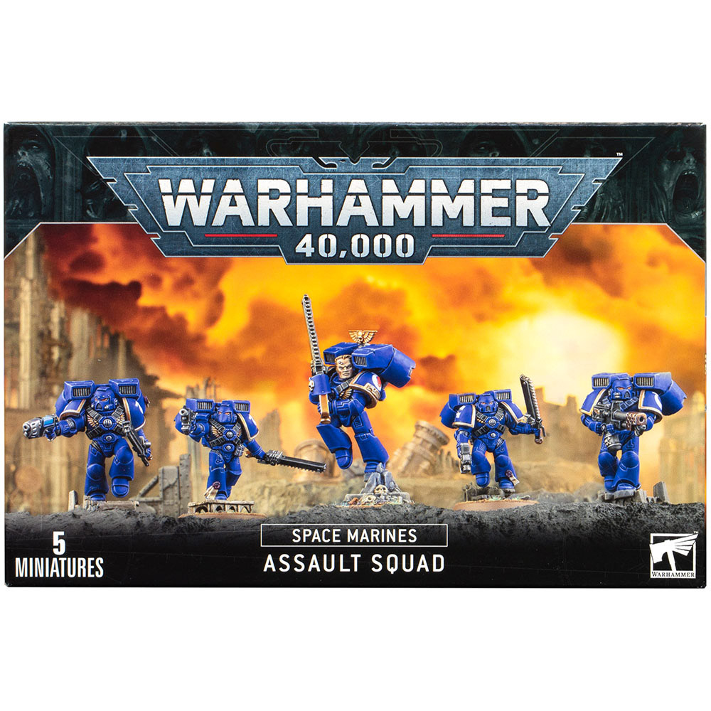 Купить Space Marine Assault Squad в магазине Hobby Games