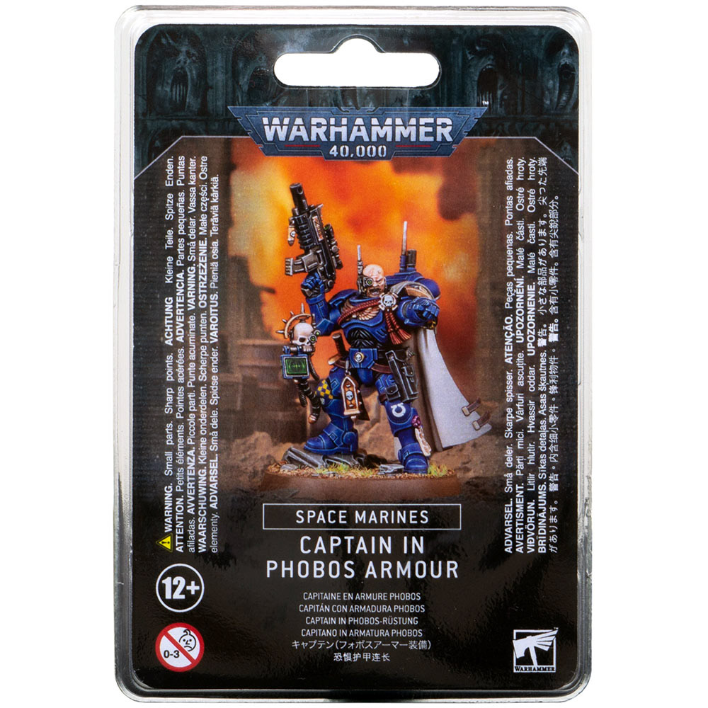 Space Marines Captain in Phobos Armour